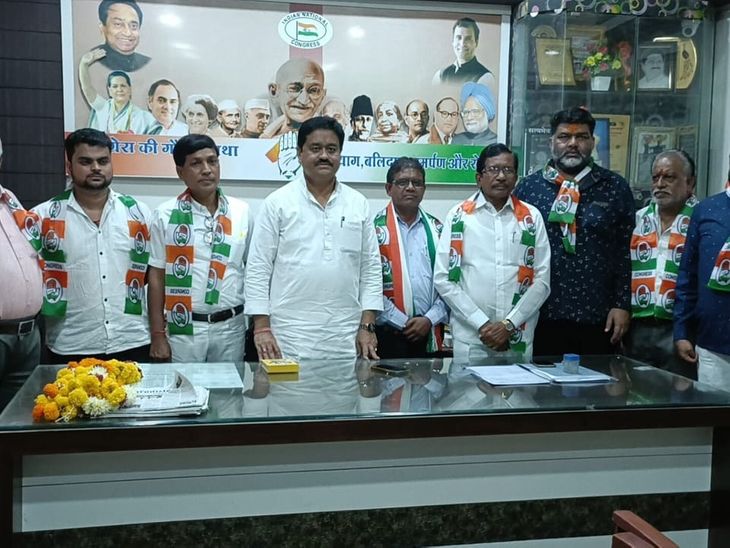 Former district president of BSP took membership of Congress | बीएसपी ...