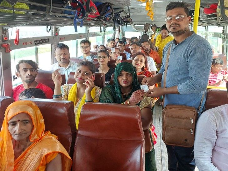 Fare of Rajdhani bus service going to Lucknow will be reduced. | लखनऊ ...