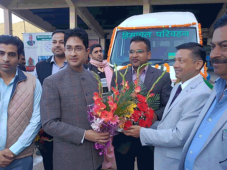 Shimla: HRTC started bus service Dharamshala to Chintpurni and Jawalaji ...