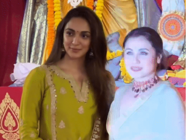Hema came to seek blessings of Maa Durga – Esha Deol
