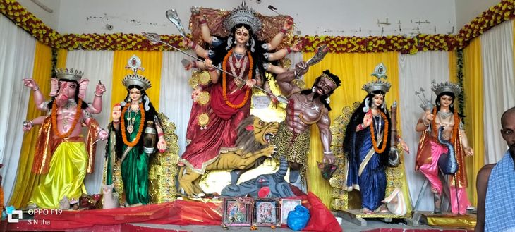 As soon as the doors of Mata opened in Dandari, a crowd of devotees ...