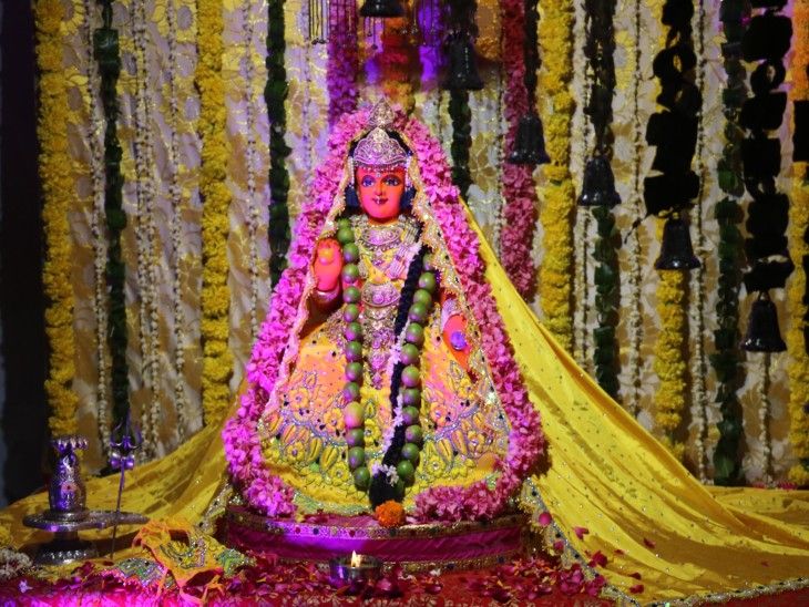Maa Sarvamangala is worshiped during Navratri