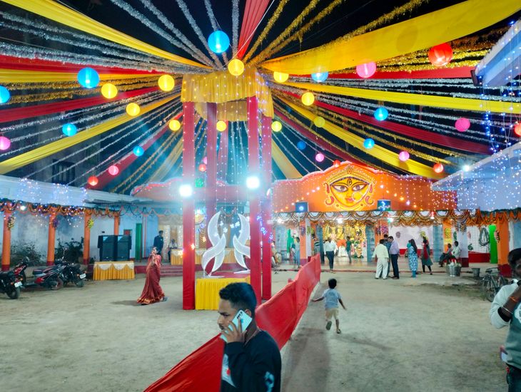 SDO, SDPO and police station in-charge inspected the puja pandals ...