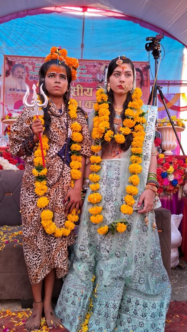 Marriage of Lord Shiva and Mother Parvati took place in the story ...