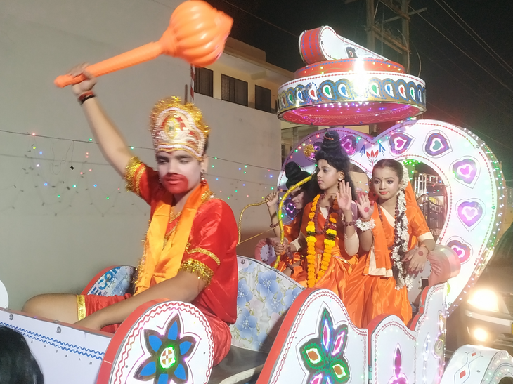 Ram Rath Yatra, Ravana Dahan in Tirupati Abhinav Homes Bhopal | तिरुपति ...