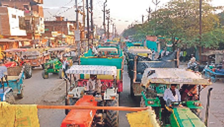 Go to Bhitarwar Road only if there is urgent work, jam caused by ...