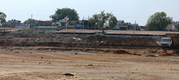 It is taking more time to reach the depth of the foundation due to the ...