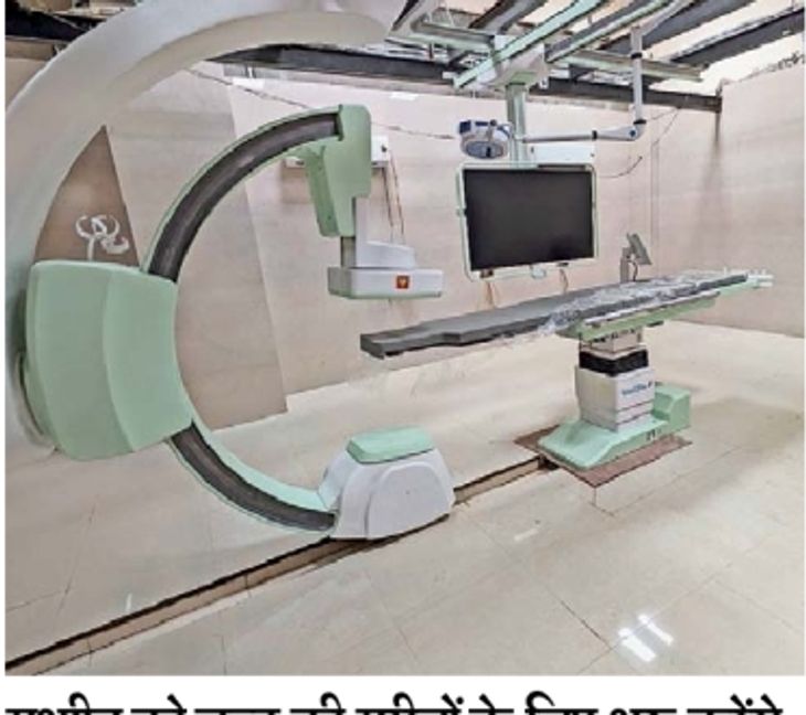 SCI; DSA machine installed, correct size of cancer tumor, accurate ...