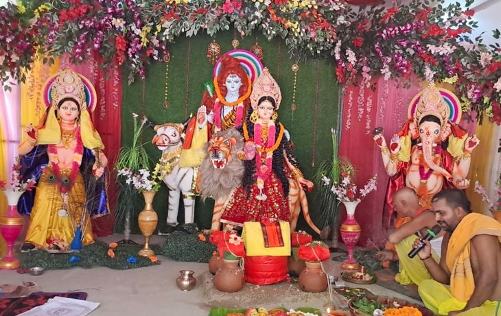 People gathered in the five-day Mahadev puja festival organized at ...