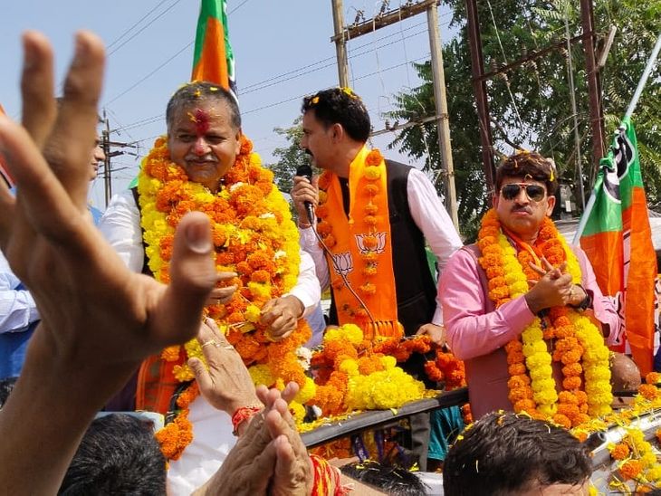 BJP candidate Rampal Singh Rajput from Silwani assembly seat and ...