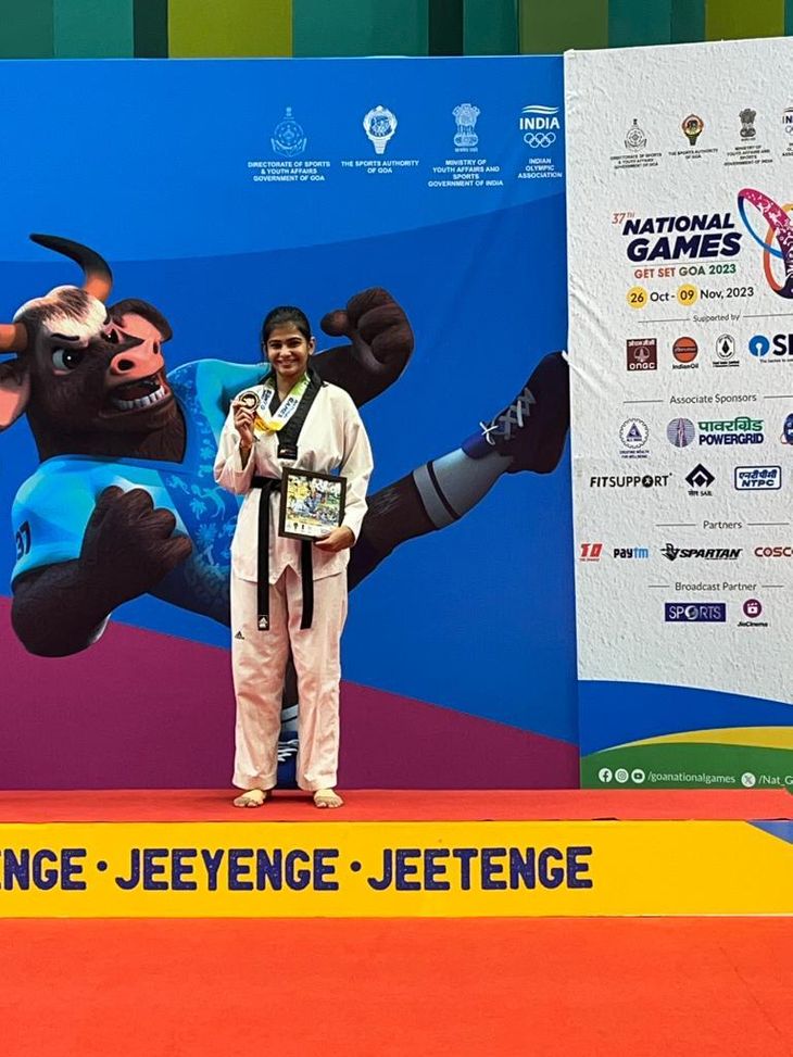 Lakshya Sharma won bronze in National Taekwondo | लक्ष्या शर्मा ने ...