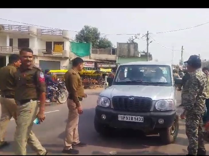 Police launched checking campaign in Prithvipur | पृथ्वीपुर में पुलिस ...