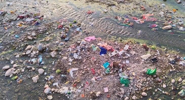 What kind of faith is there in throwing worship material in the river ...