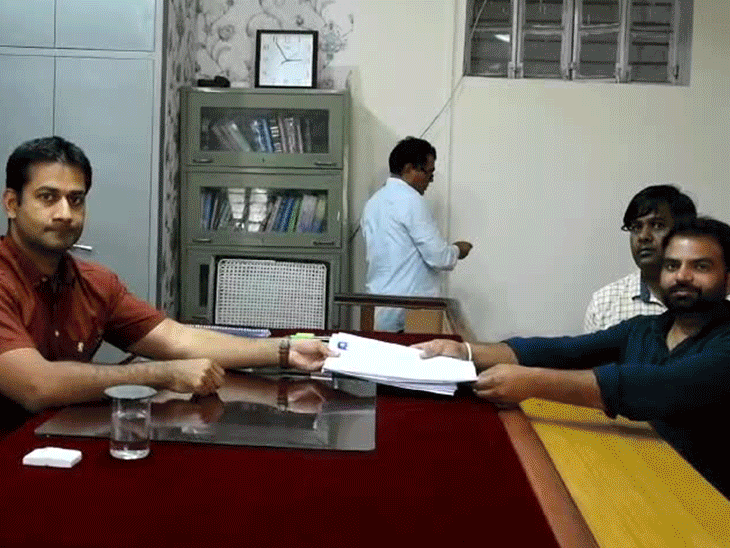 8 candidates filed nominations in Bansur | बानसूर में 8 प्रत्याशियों ने ...