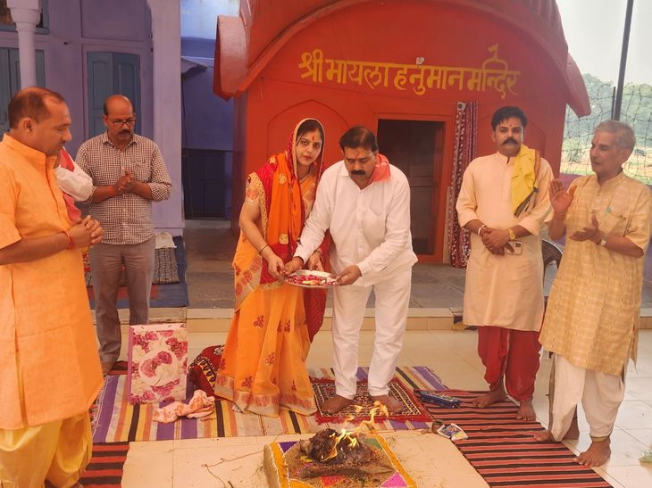 Inauguration of five-day religious rituals at Shri Peeth Mahalakshmi ...