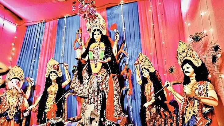 In Pakribarawan, people worshiped Goddess Lakshmi and prayed for ...