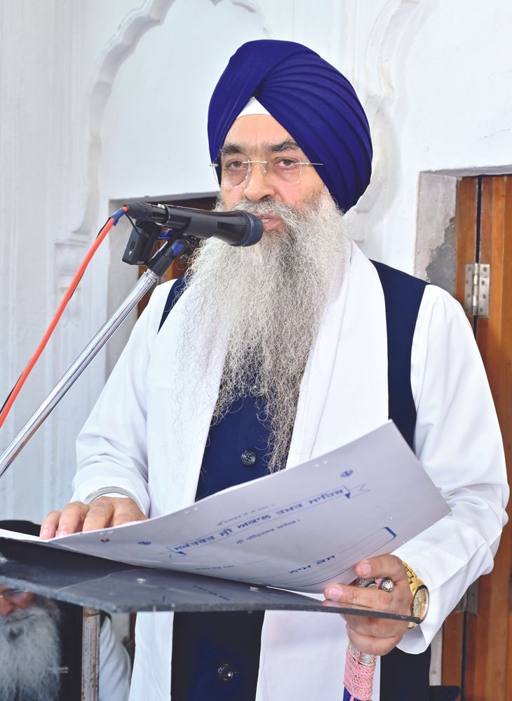 Jathedar of Shri Akal Takht gave message to the community on Bandichod ...