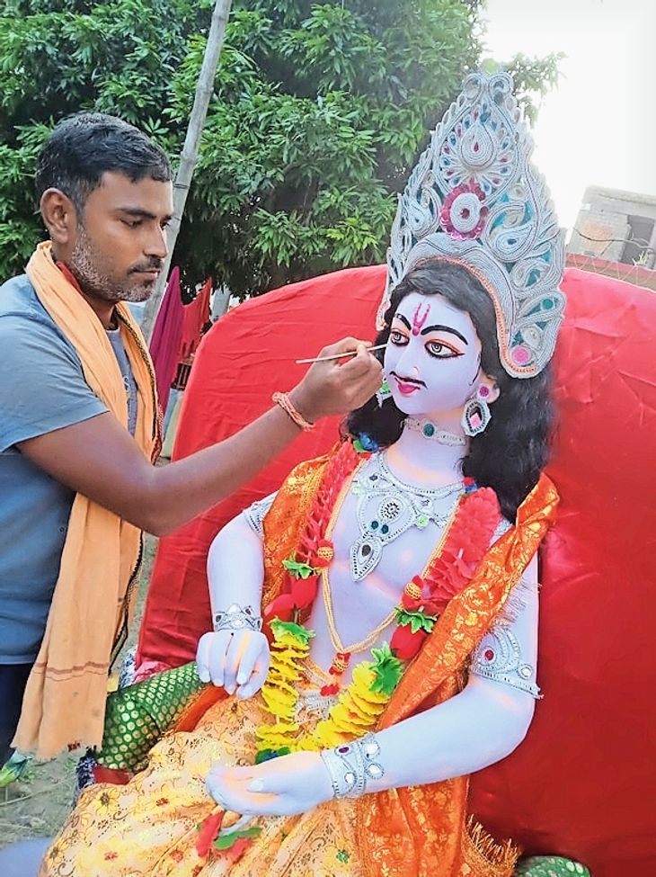 Lord Chitragupta will be worshiped today in Chandmari Durga temple ...