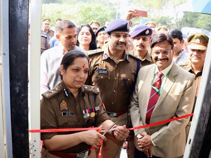 Inauguration of 3 police posts in Greater Noida