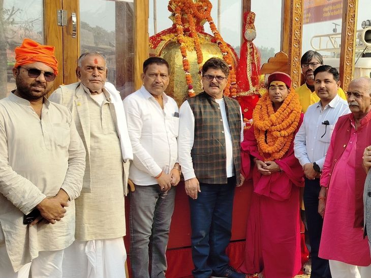 Welcome of Shri Ganga Kalash Yatra in Basti | बस्ती में श्री गंगा कलश ...