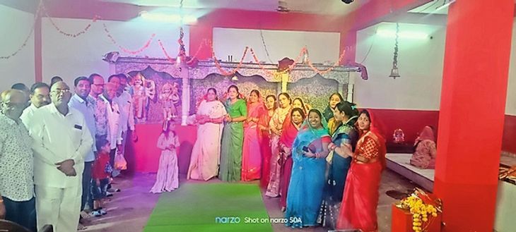 On the birth anniversary of Lord Sahastrabahu, worship was done at ...