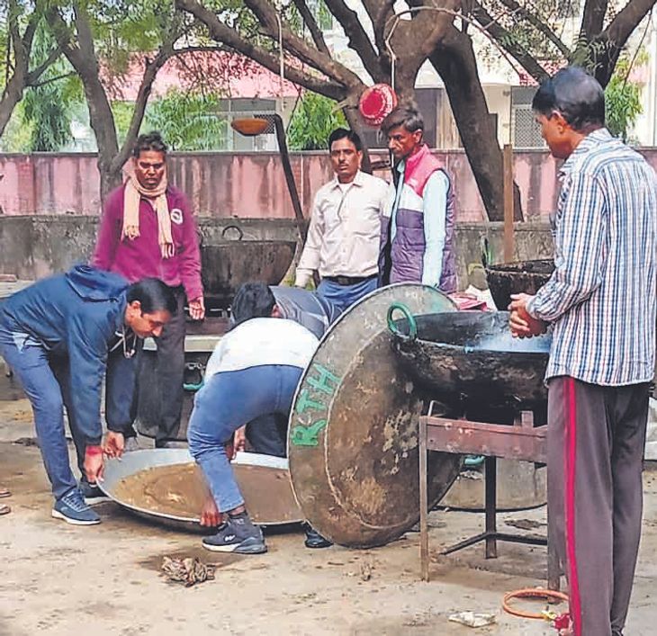 Shri Ram Pashu Pakshi Seva Sanstha prepared 15 quintals of millet ...