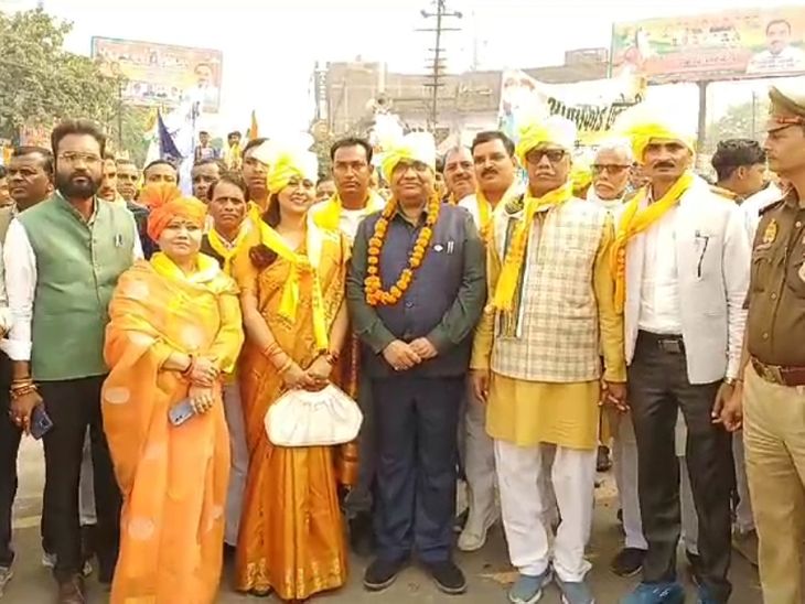 Jhalkari Bai's birth anniversary celebrated in Jalaun | जालौन में मनाई ...