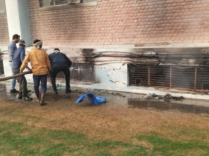 Haryana Shivani Locks Pvt Ltd. Company Fire in Palwal | पलवल में ...