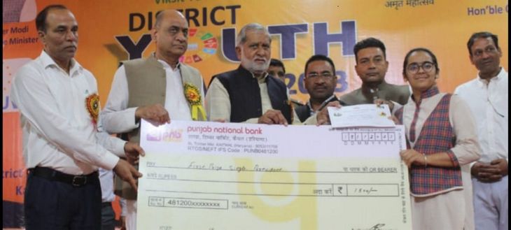 Harshpreet got first place in poster making competition | हर्षप्रीत ने ...