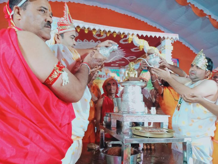 Today 128 Arghya will be offered in Siddha Chakra Mahamandal Vidhan ...