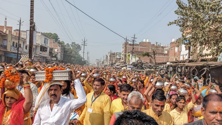 Aniruddhacharya Maharaj came for the first time in Chambal division to ...