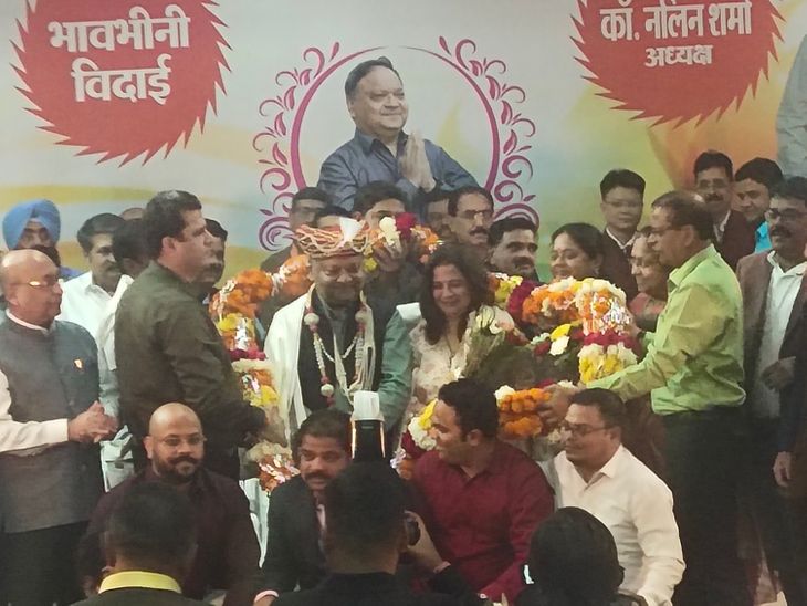 Grand farewell ceremony on the retirement of Comrade Nalin Sharma ...