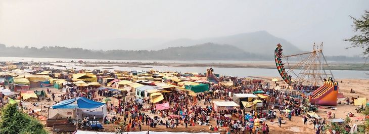 Bandraban fair concludes: People arrived on Tuesday also, took bath at ...