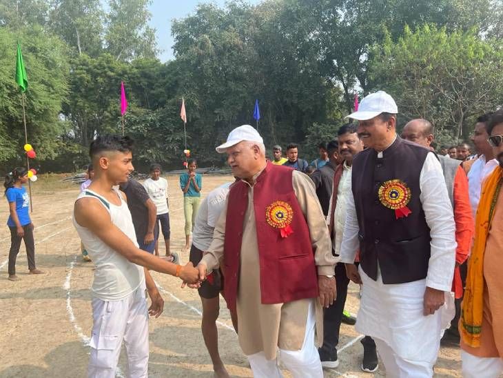 MP sports competition starts in Ayodhyaण्Ayodhya. BJP. Lallu Singh ...