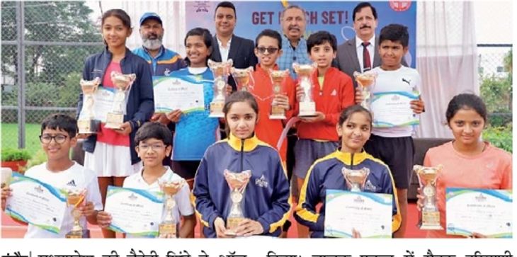 Vaidehi Shinde gets double title in All India Tennis, Raunak of ...