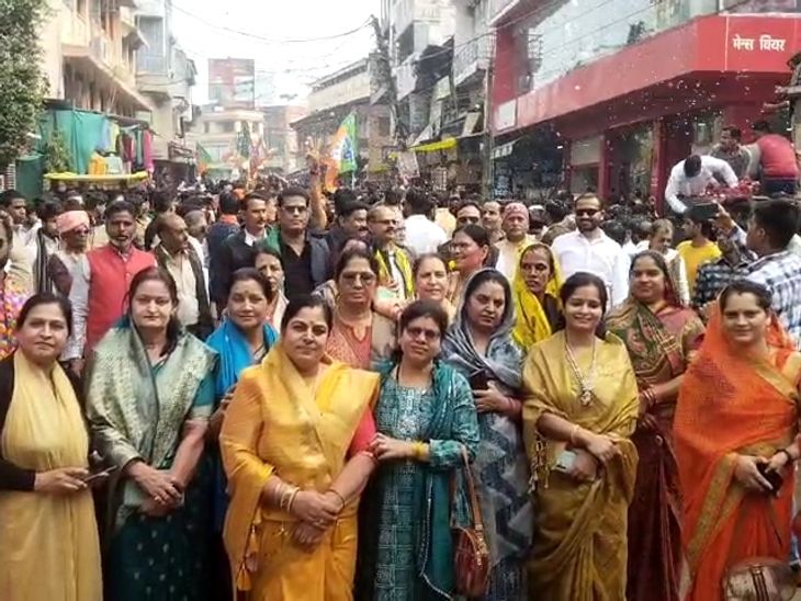 Newly elected MLA Mukesh Tandon took out victory procession, expressed ...