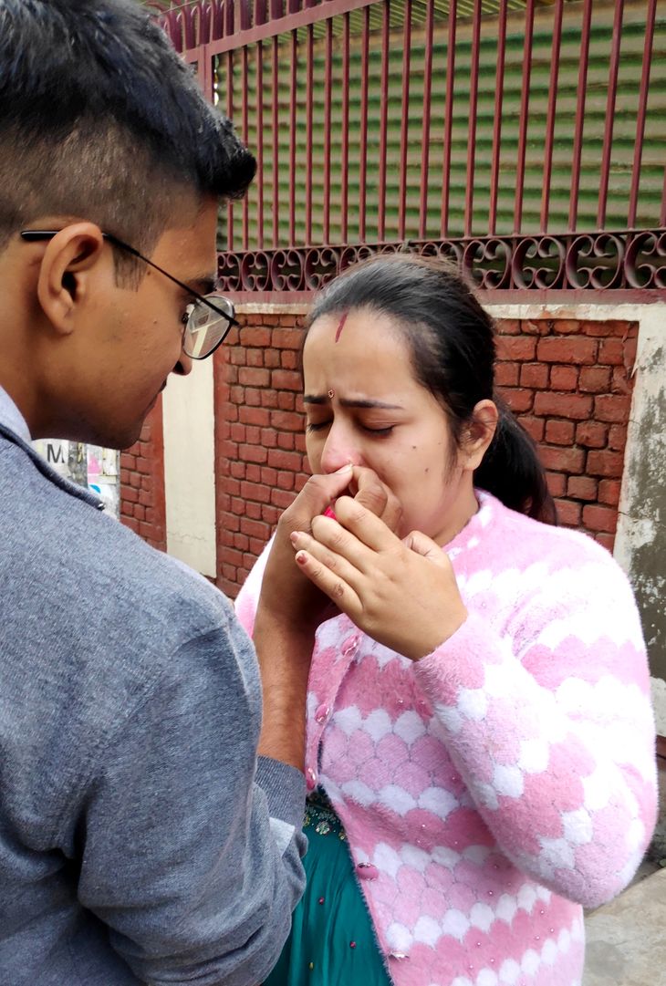 907 candidates remained absent, at some centers there was happiness and ...