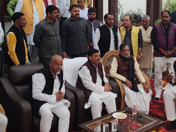 SP National General Secretary Shivpal Singh Yadav reached Ballia ...