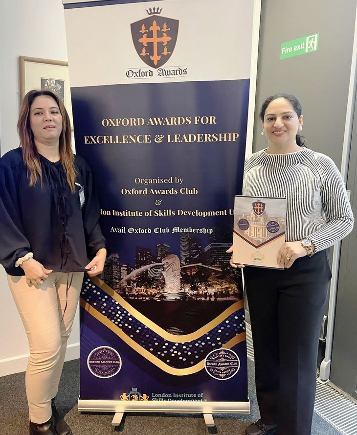 Dr. Neelam presented her research paper at the conference in London ...