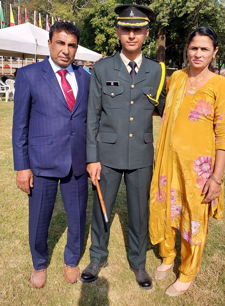 Sahil Gill of Alipura became Lieutenant | अलीपुरा के साहिल गिल बने ...