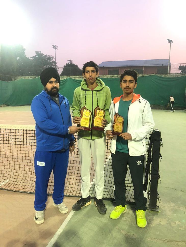 Yashpreet of Karna Stadium became the winner of lawn tennis ranking ...