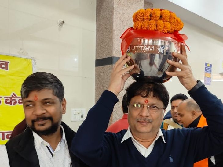 Worshiped Akshat Kalash reached Ghaziabad from Ayodhya Ram Temple
