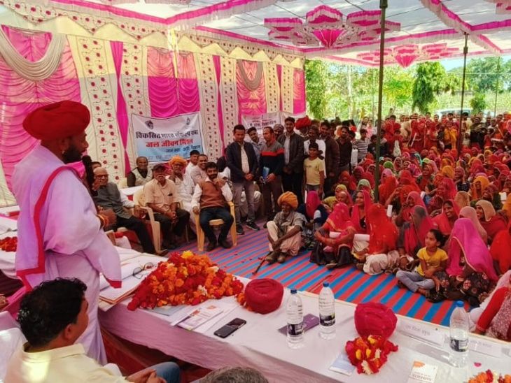 Vikas Bharat Sankalp Yatra reached Shivganj | शिवगंज पहुंची विकसित भारत ...