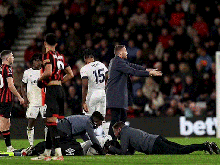 Premier League 2023; Luton Town Captain Tom Lockyer Suffers Heart ...