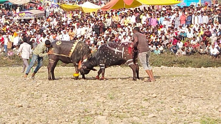 Burhanpur: Scaffolding collision in Mahal Gulara | बुरहानपुर : महल ...