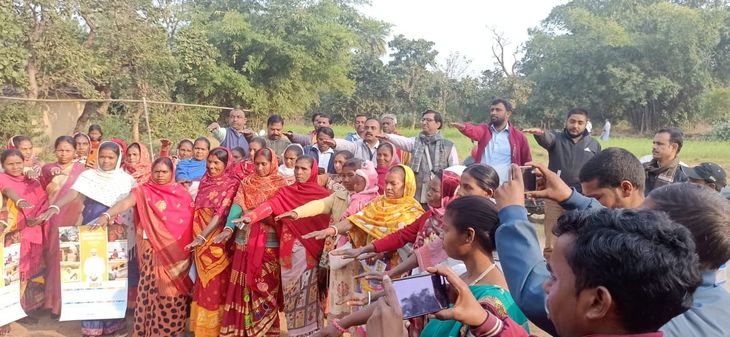 BJP explained the objectives of Sankalp Yatra | भाजपा ने संकल्प यात्रा ...