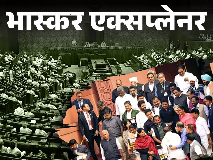 Parliament MP Suspension Rule 374(A) Explained (Rajya Sabha Lok Sabha ...