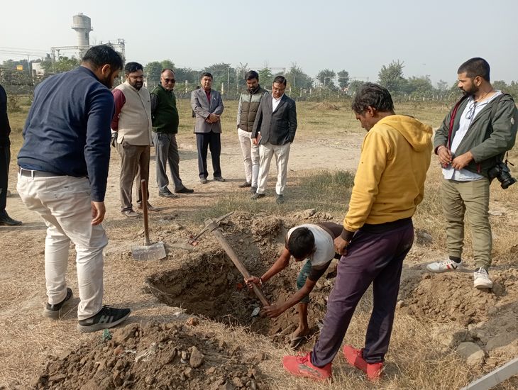 Officials woke up after the issue of Samalkha Railway Park was raised ...