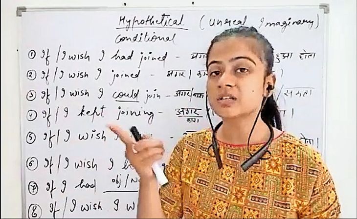 Bhilwara's daughter Divyanshi is teaching English to Indians living in ...