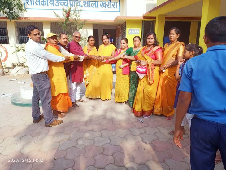 School building inaugurated after renovation in Kharora | खरोरा में ...